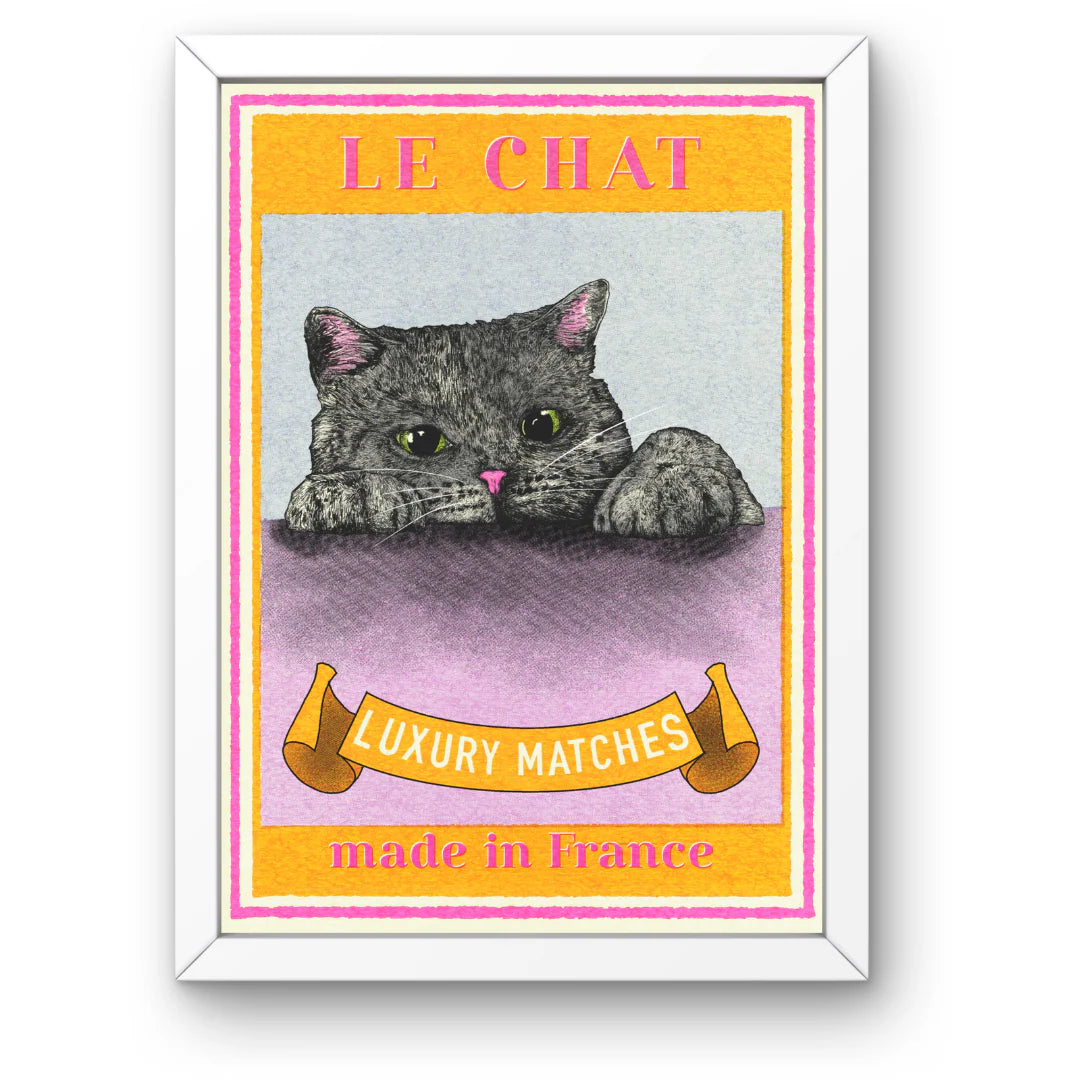 Affiche Le Chat – French Touche